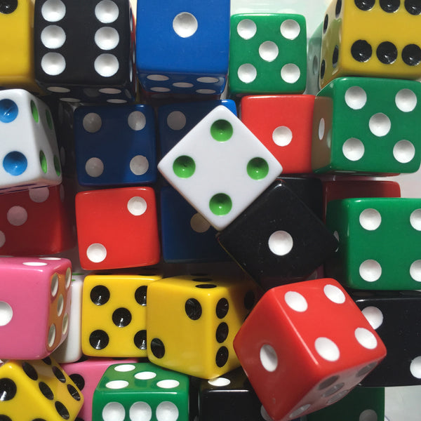 Dotted dice (1-6) – Zoid and Company