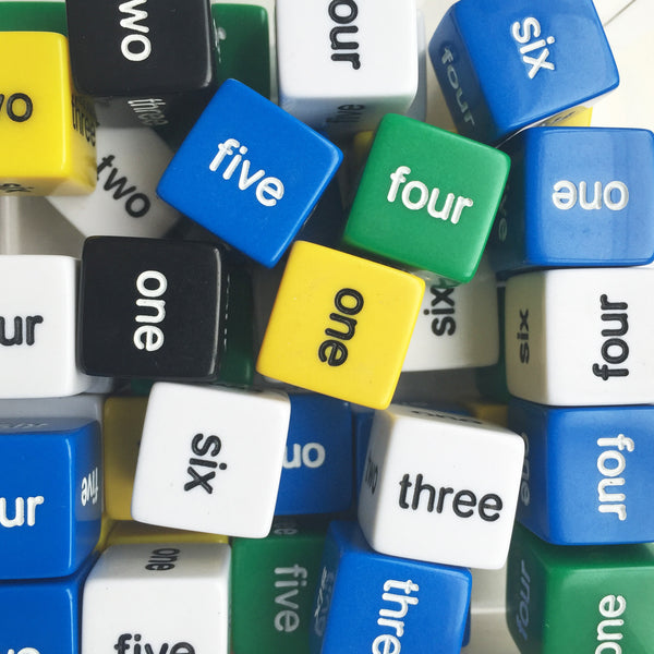 Word dice (one-six) – Zoid and Company